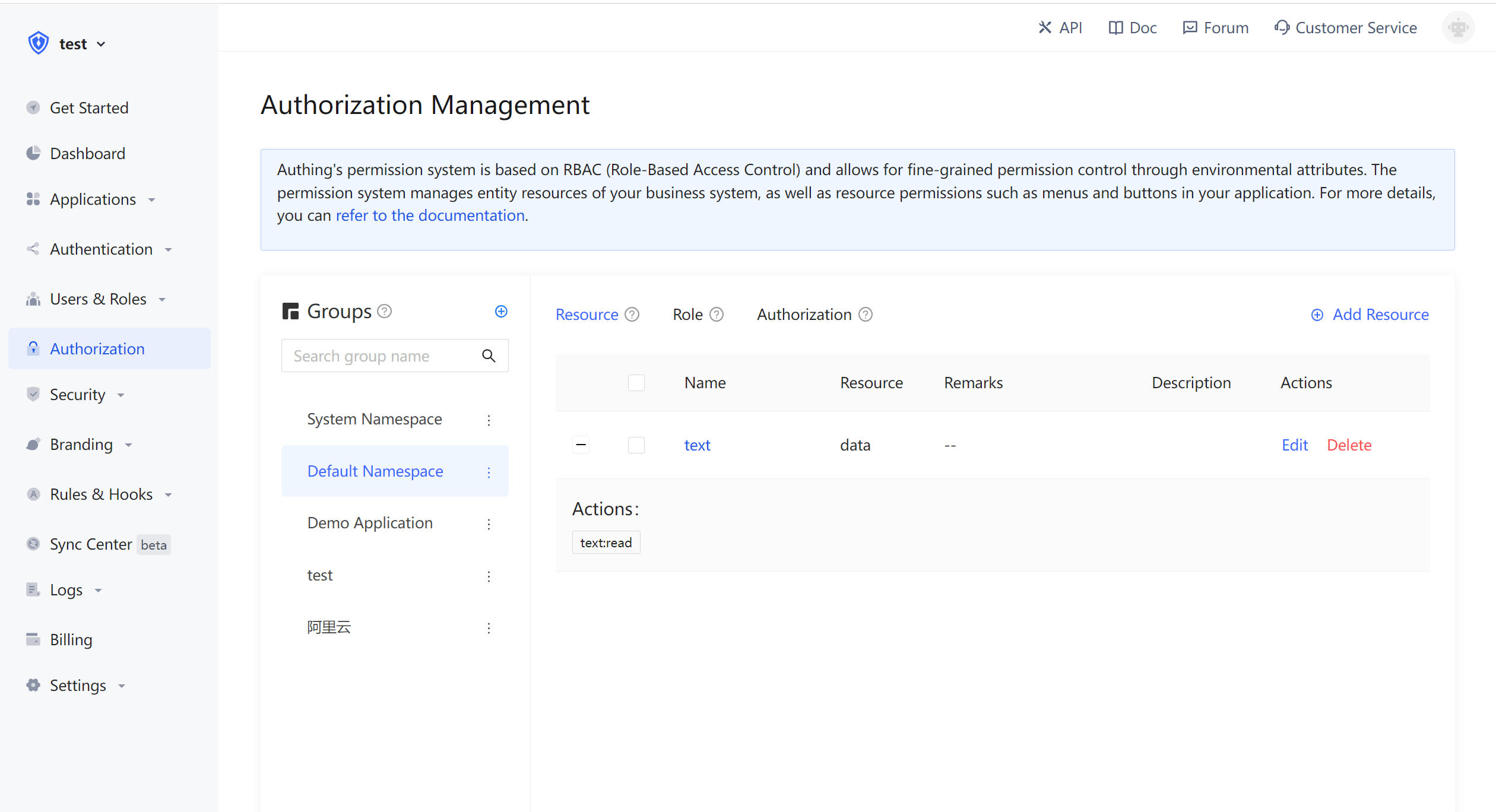 How to implement access control | Authing Docs