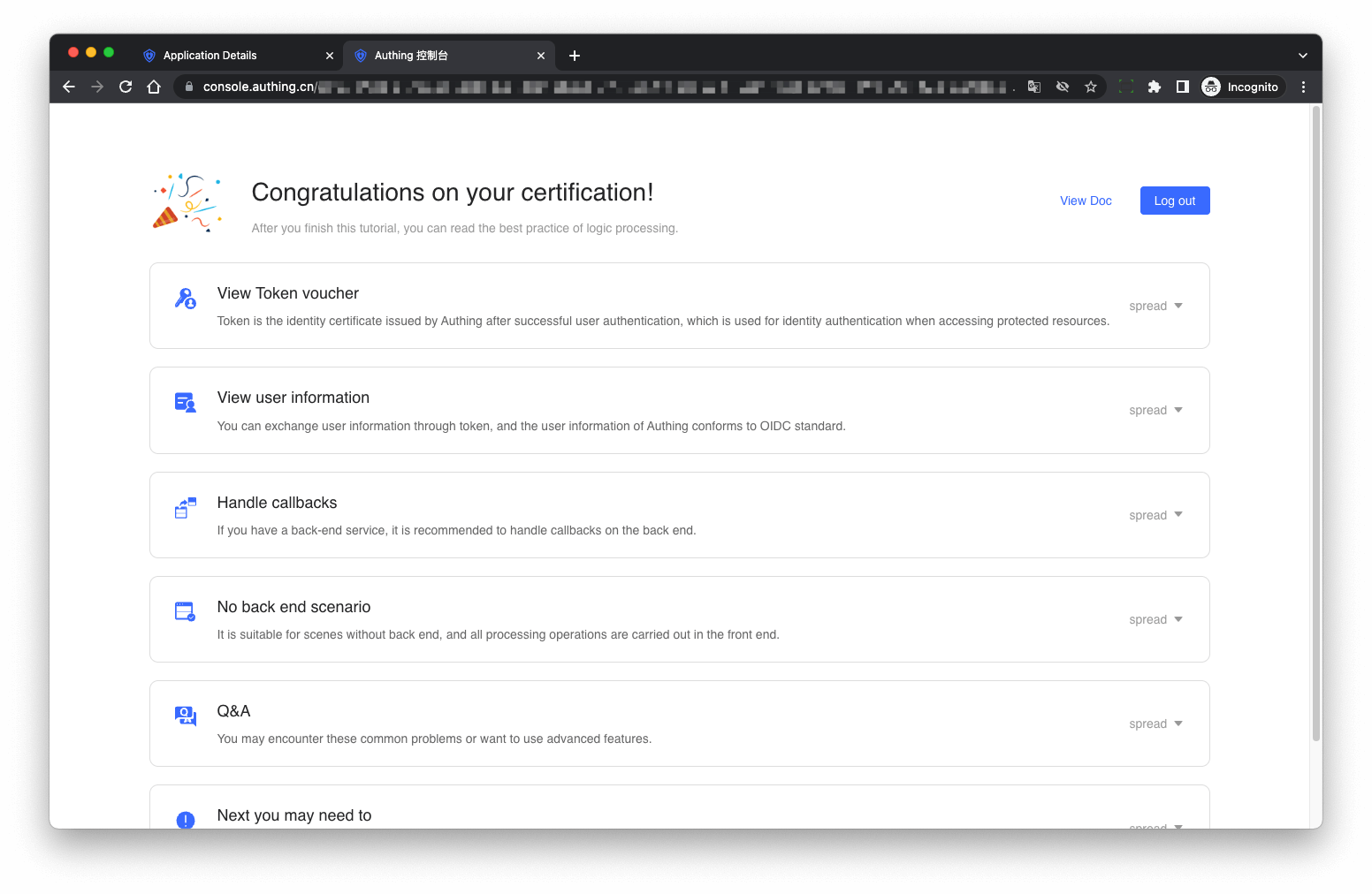 Implement Single Sign On Between Mutiple Applications Authing Docs
