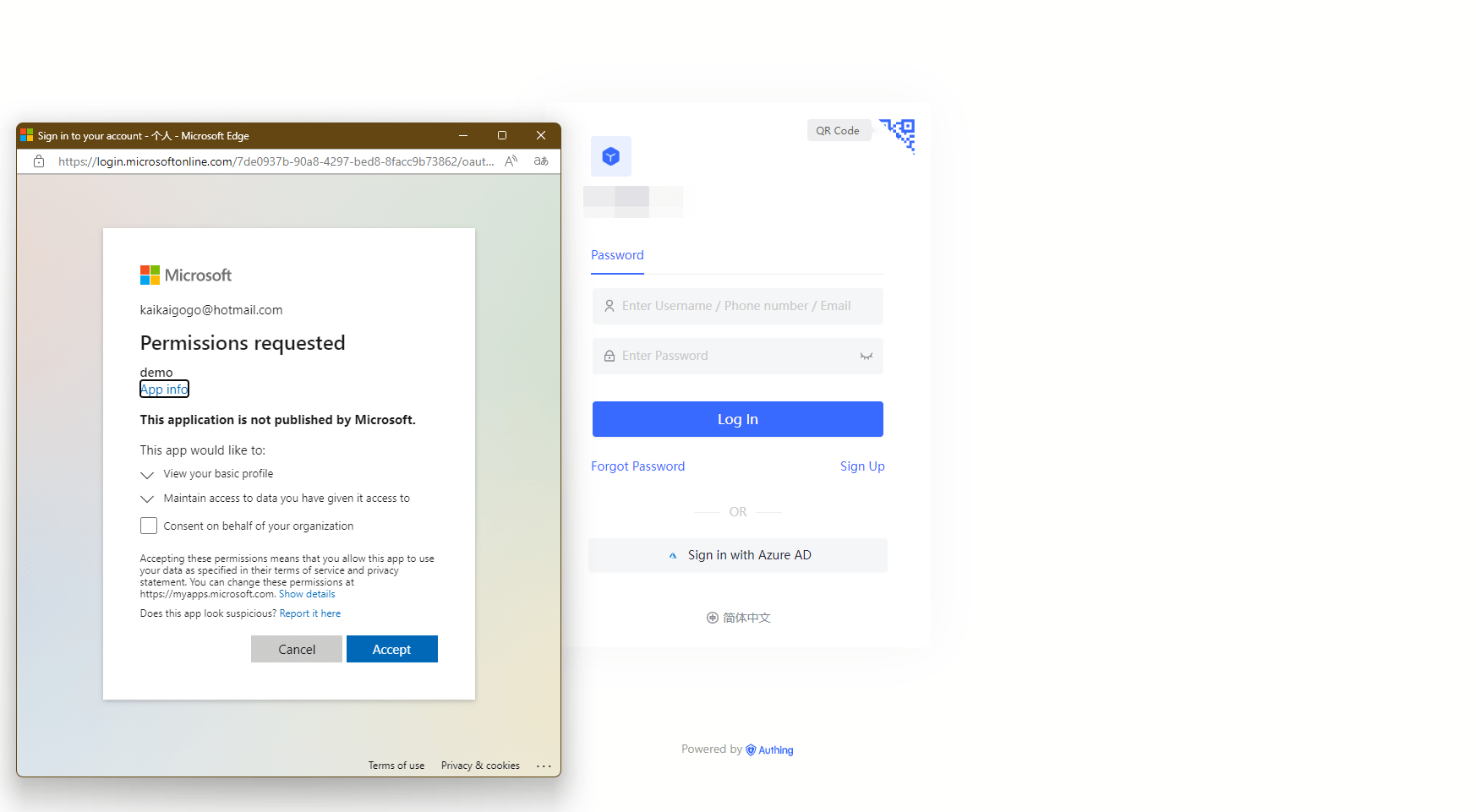 Azure AD | Authing Docs