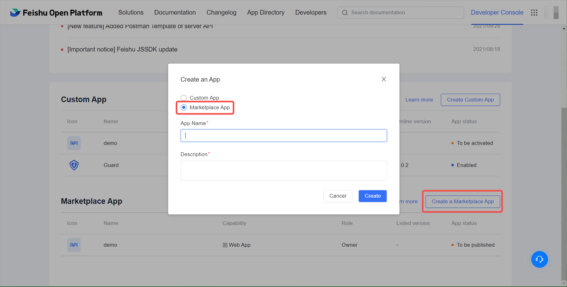 Feishu Marketplace App | Authing Docs