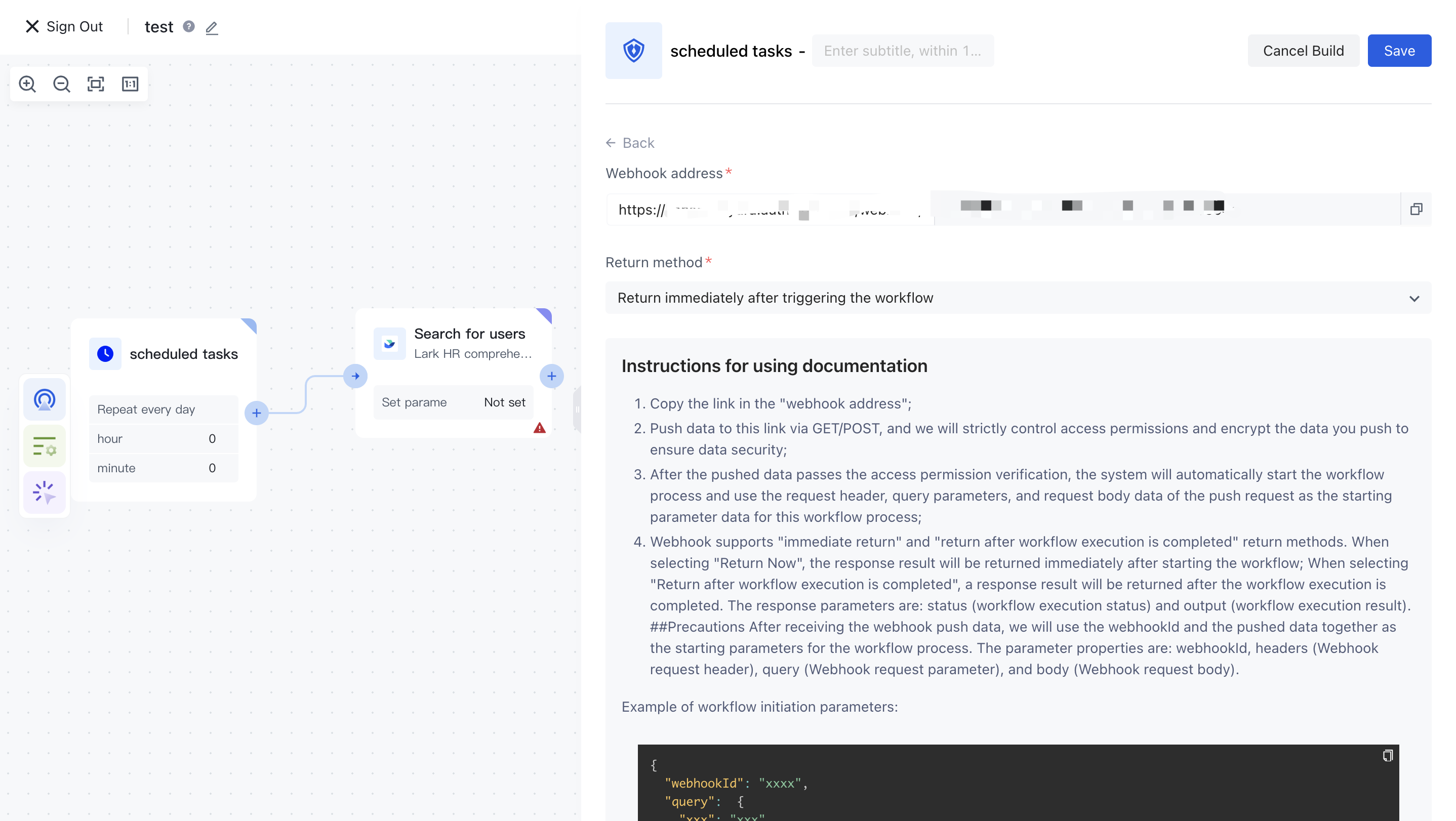 Trigger Workflow Through Webhook Authing Docs