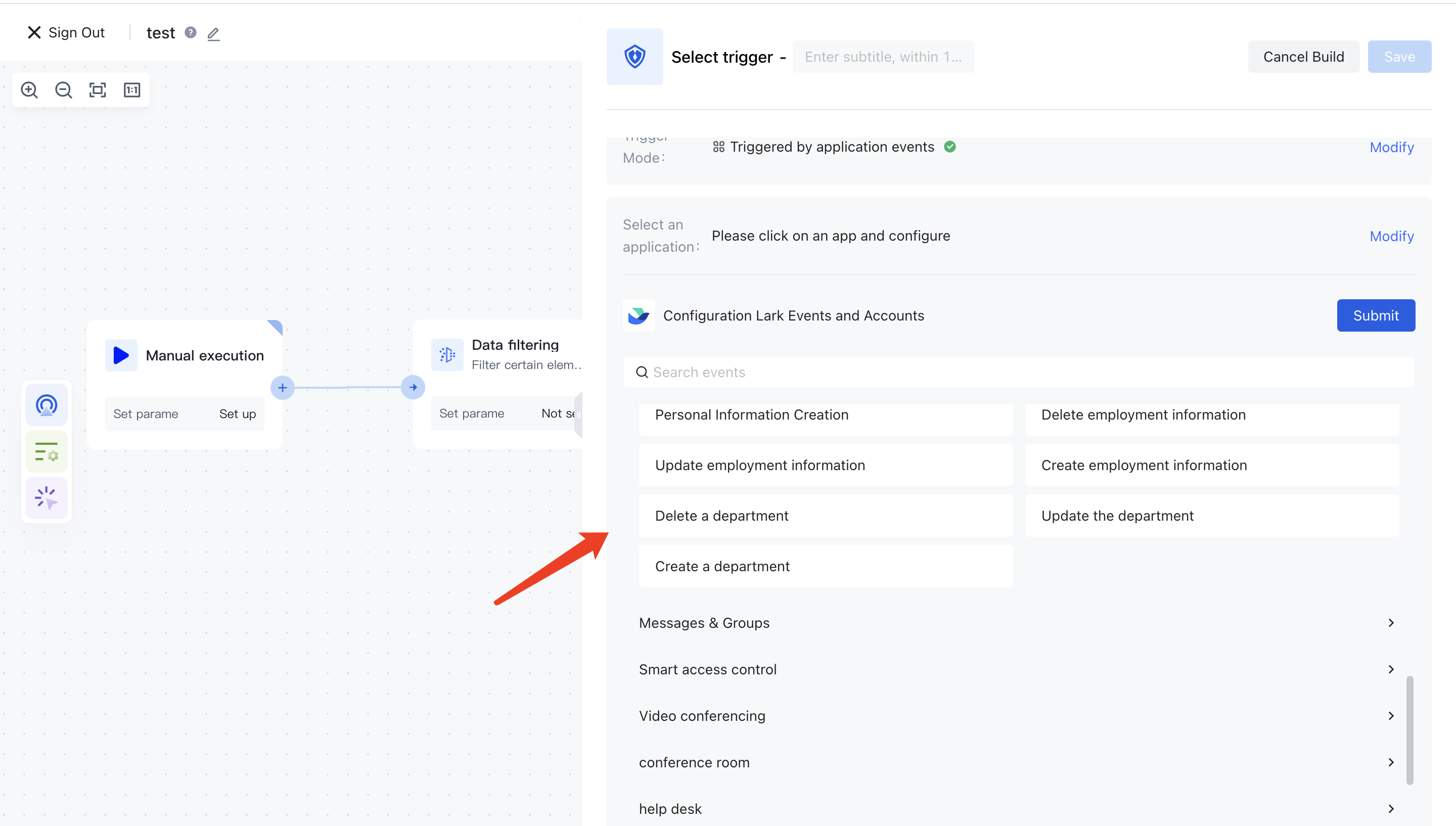 Trigger Workflow through Events | Authing Docs