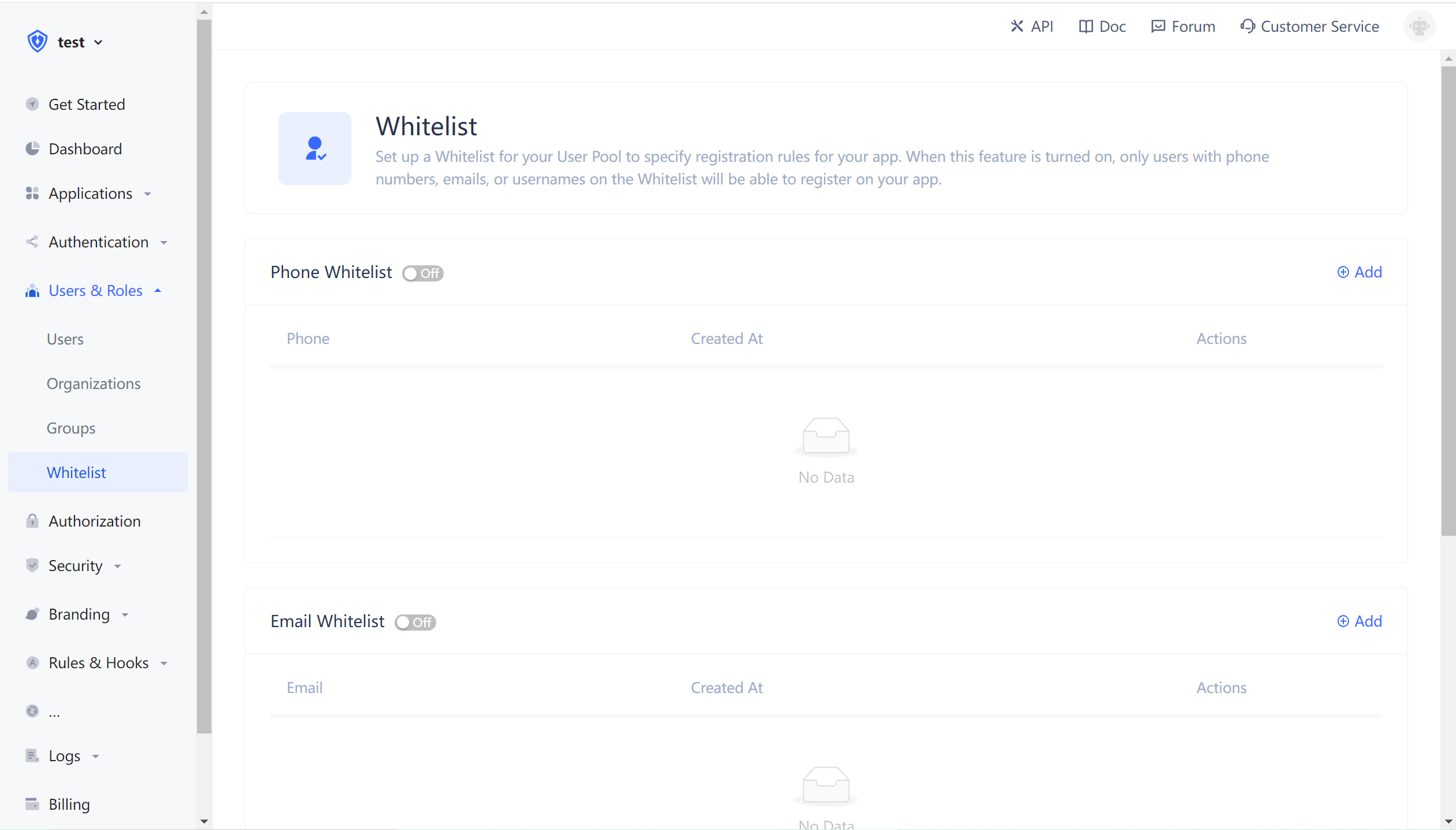 Console Overview | Authing Docs