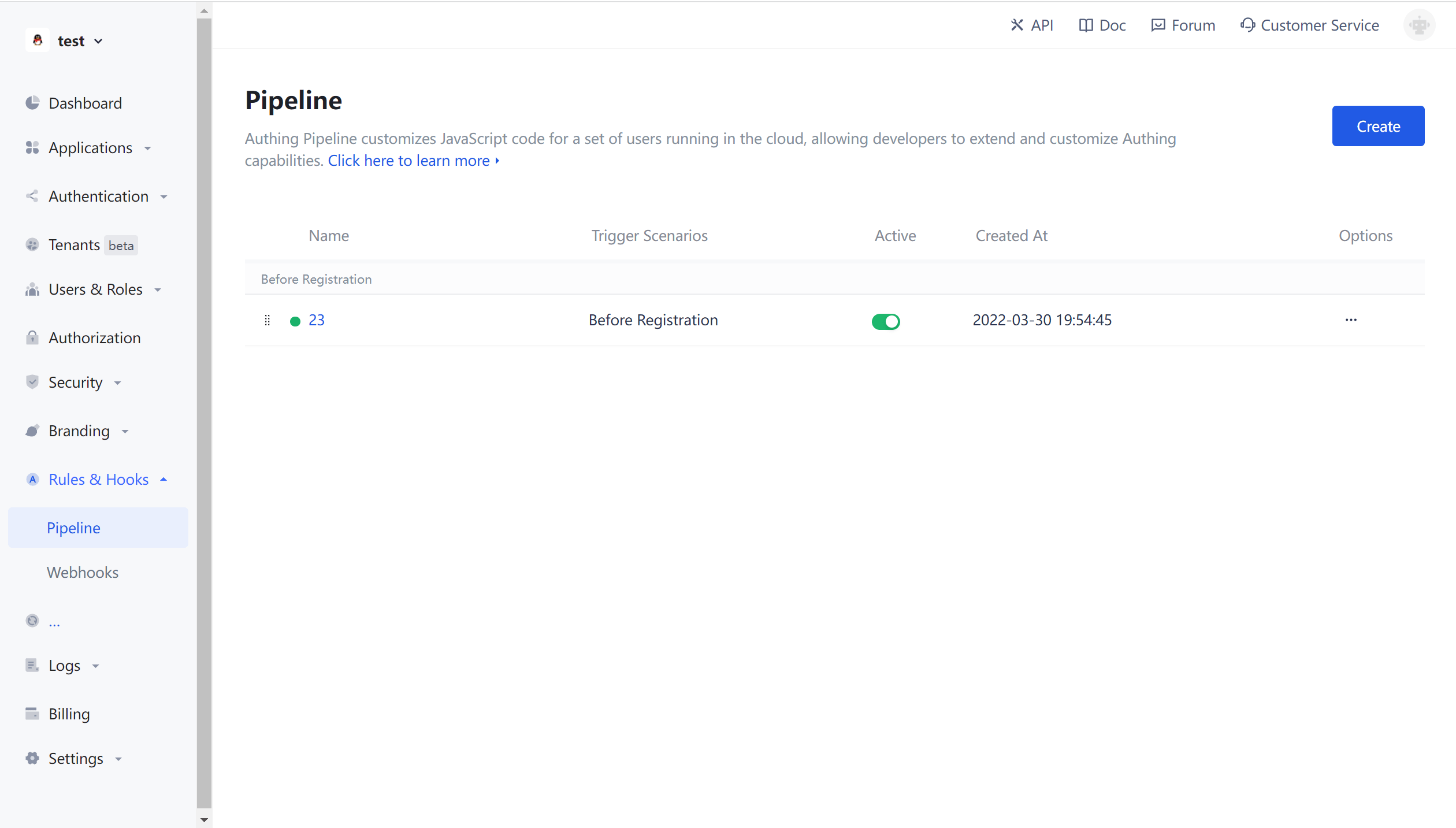 Console Overview | Authing Docs
