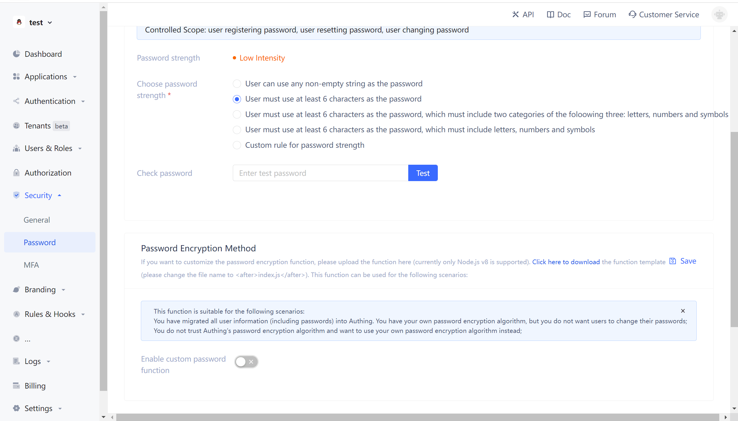 Console Overview | Authing Docs
