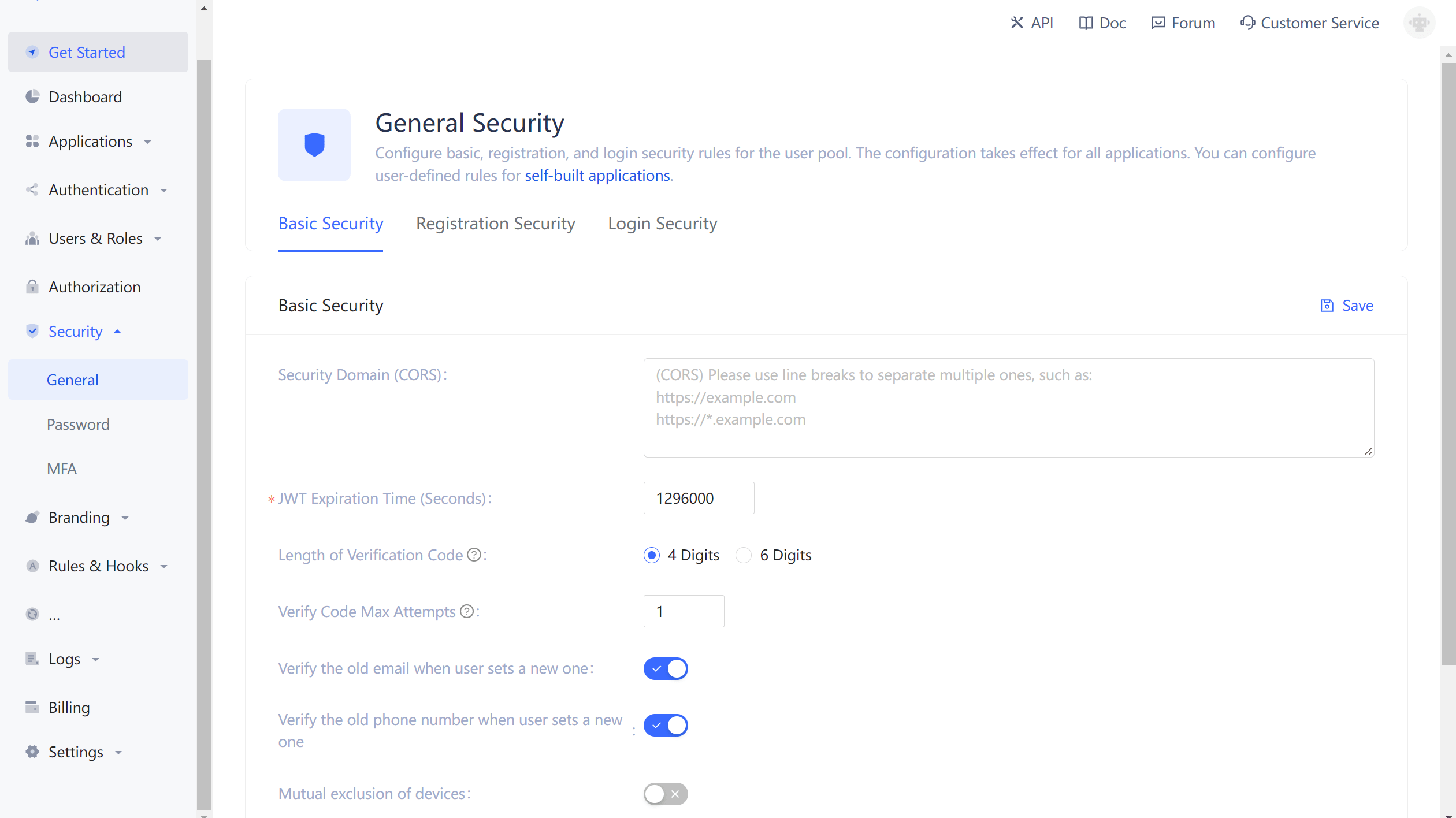 Console Overview | Authing Docs