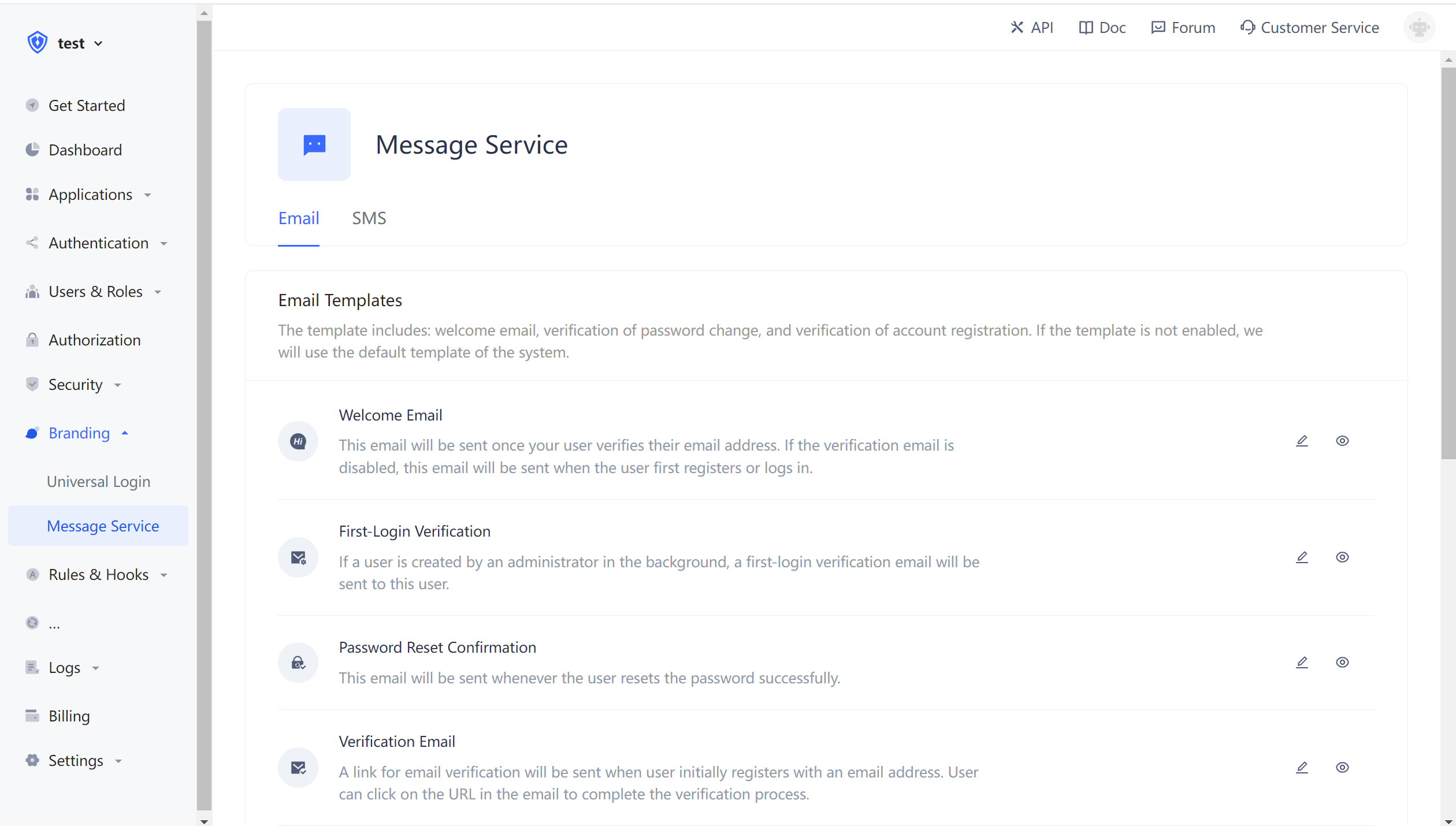 Console Overview | Authing Docs