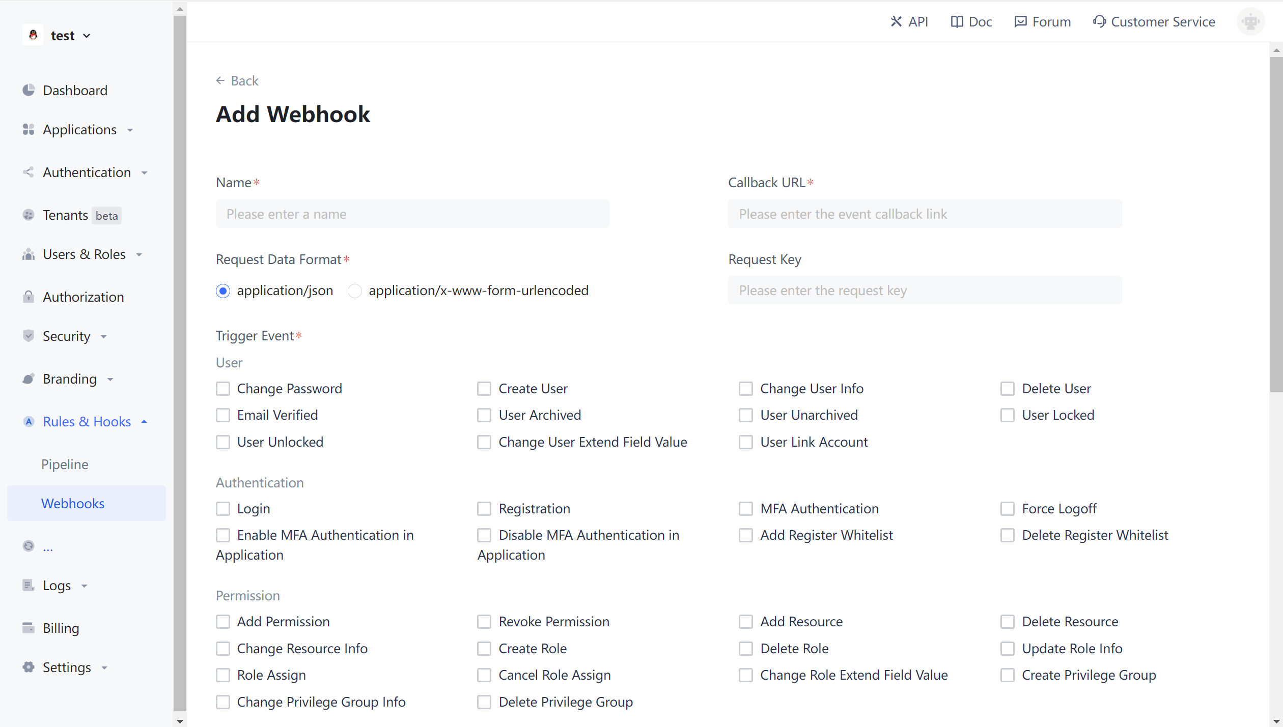 Console Overview | Authing Docs