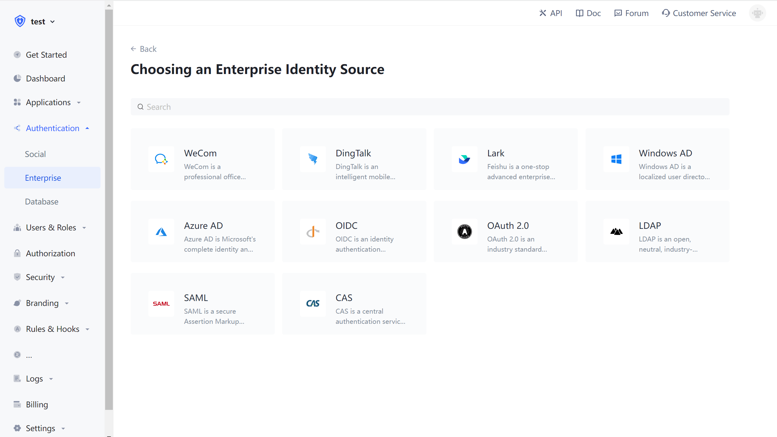 Console Overview | Authing Docs