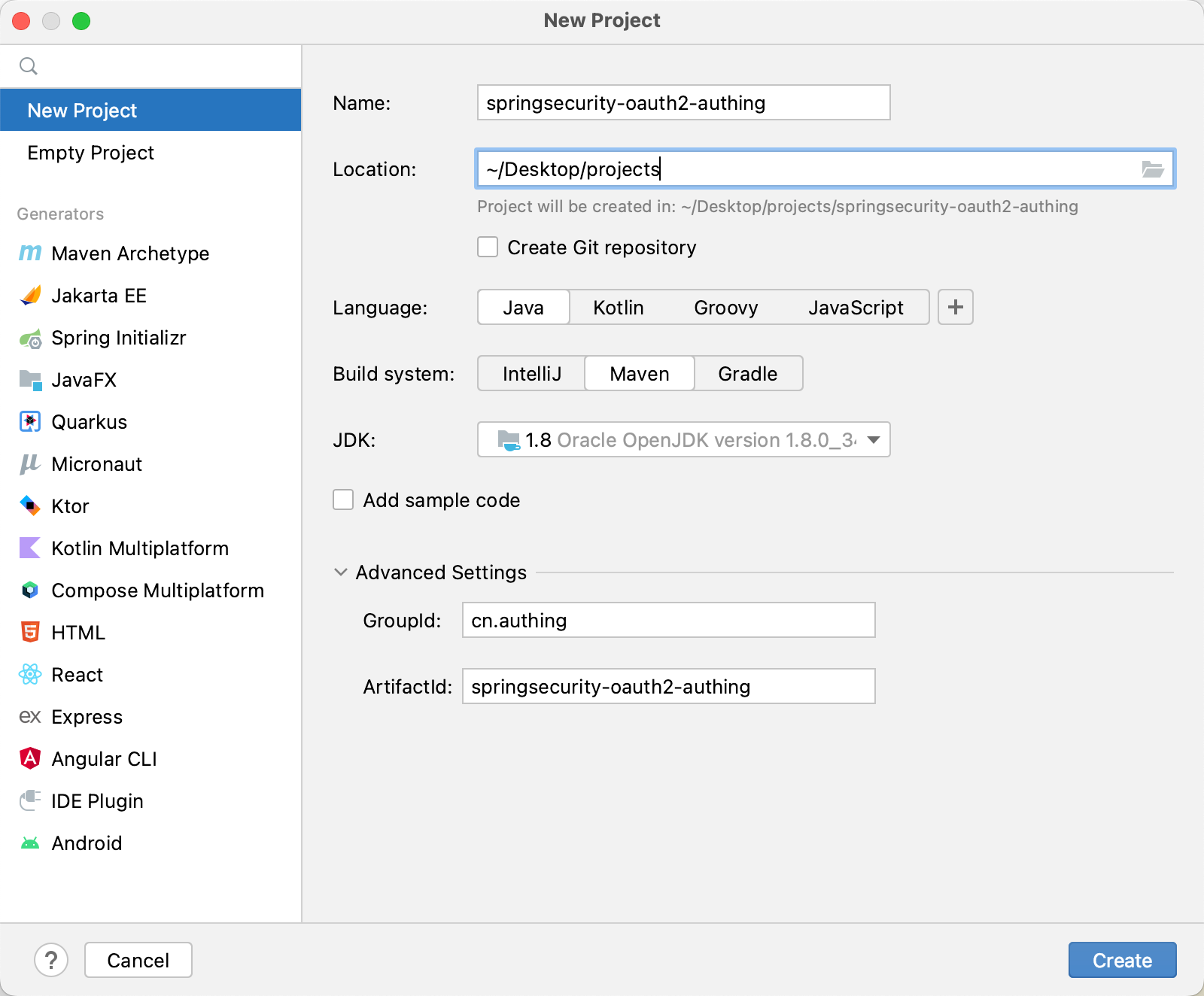 Spring Security 集成 Authing OAuth 2.0 快速开始 | Authing 文档